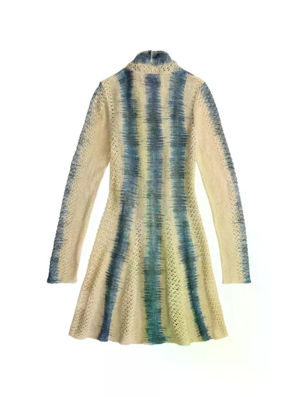 Ralph Lauren Space-dye Pointelle-knit Cardigan