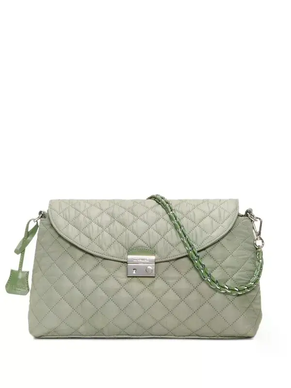 Mz Wallace Crosby Lock Quilted Shoulder Bag