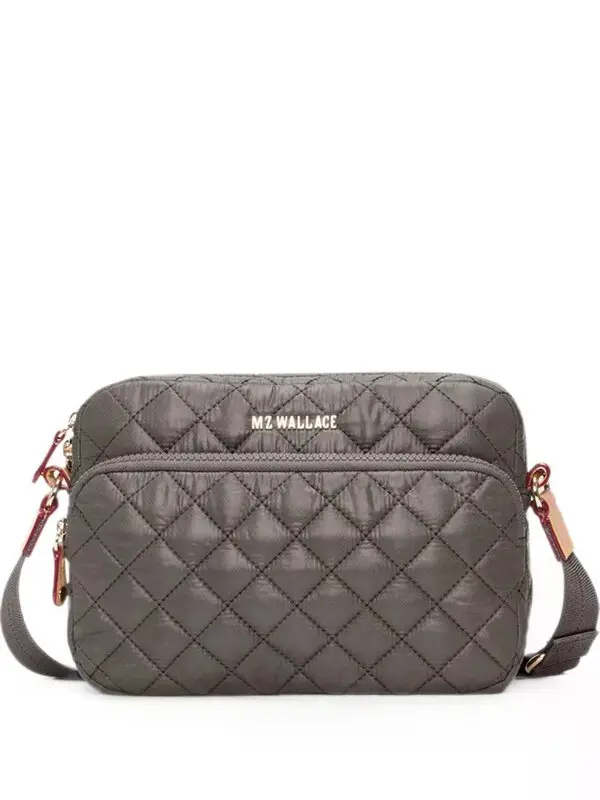 Mz Wallace Small Metro Quilted Cross Body Bag - Green