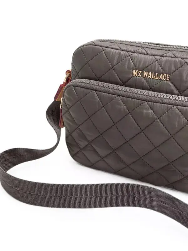 Mz Wallace Small Metro Quilted Cross Body Bag - Green