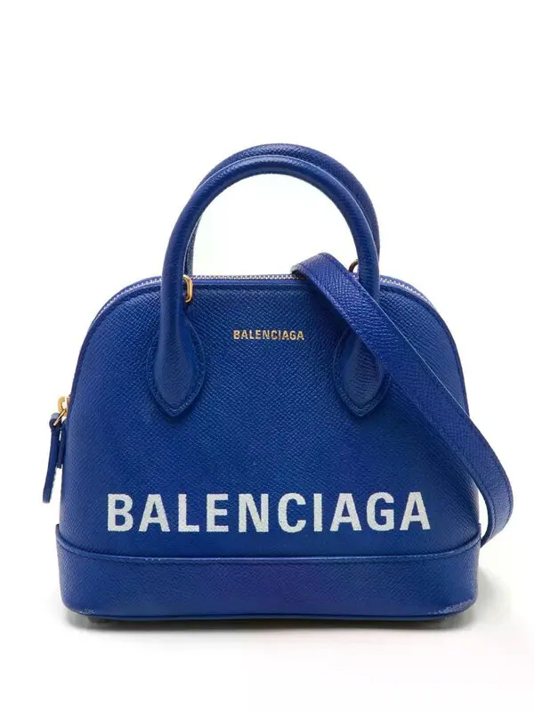 Balenciaga Xxs Ville Satchel Bag - Blue