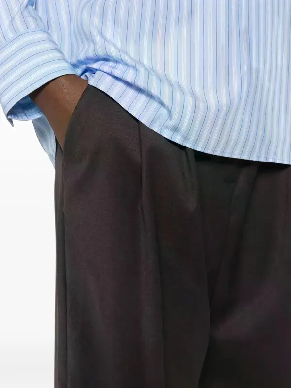Dixie Pleated Straight-leg Trousers