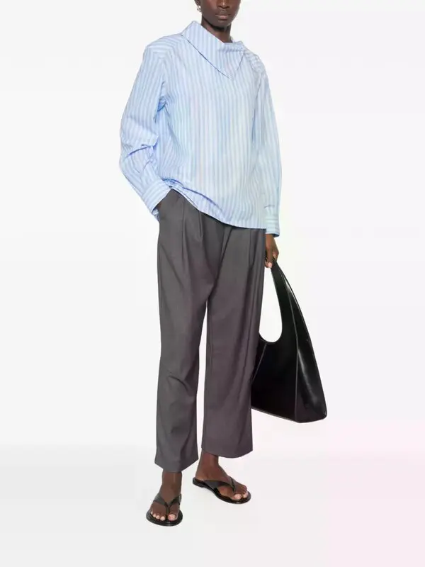 Dixie Pleated Straight-leg Trousers