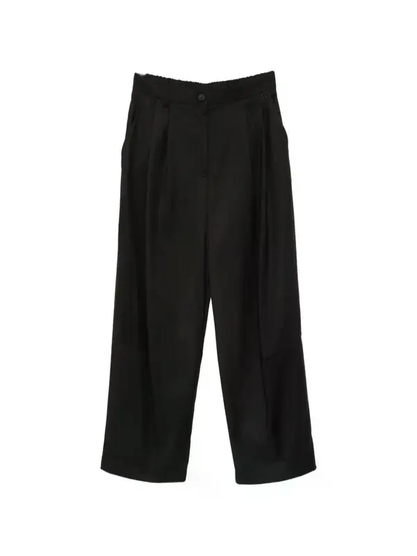 Dixie Pleated Wide-leg Trousers