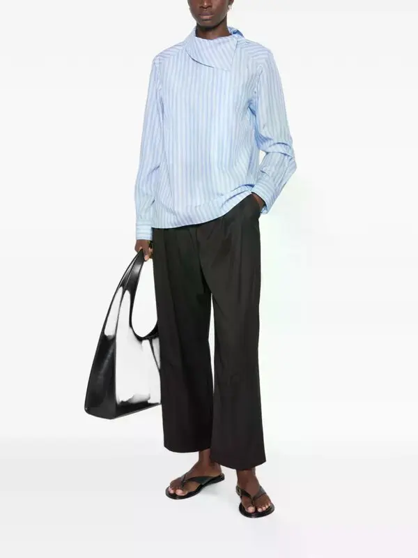 Dixie Pleated Wide-leg Trousers