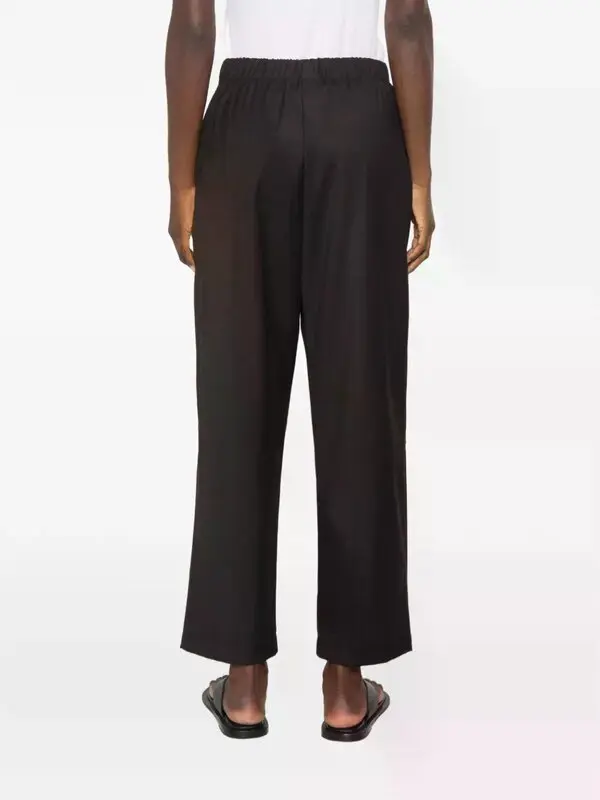 Dixie Pleated Wide-leg Trousers