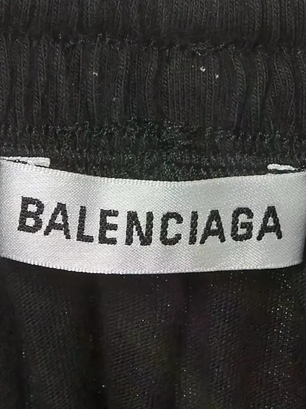 Balenciaga 2022 Distressed Midi Skirt