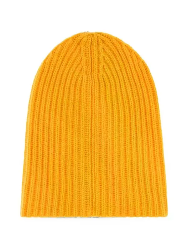 UMIT BENAN Paradiso Ribbed-knit Beanie Hat - Yellow