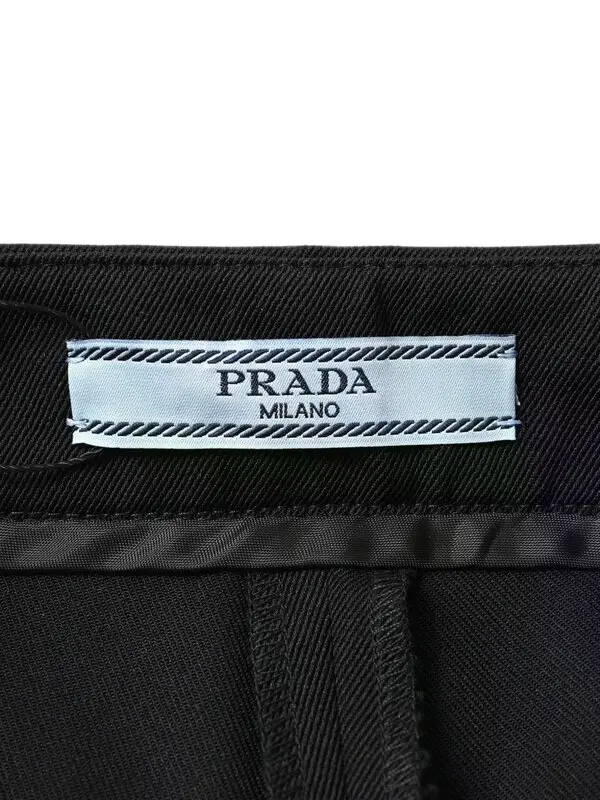 Prada Ankle-zip Trousers