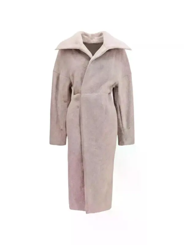 Rick Owens Dracucollar Belted Coat