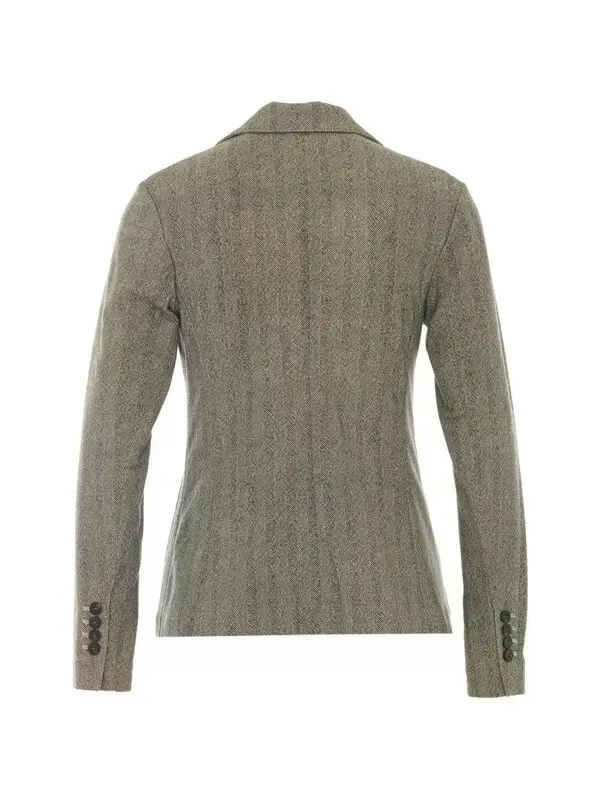 CIRCOLO 1901 Herringbone-pattern Blazer