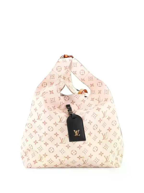 LOUIS VUITTON Atlantis Handbag Monogram Dune Canvas Gm Shoulder Bag