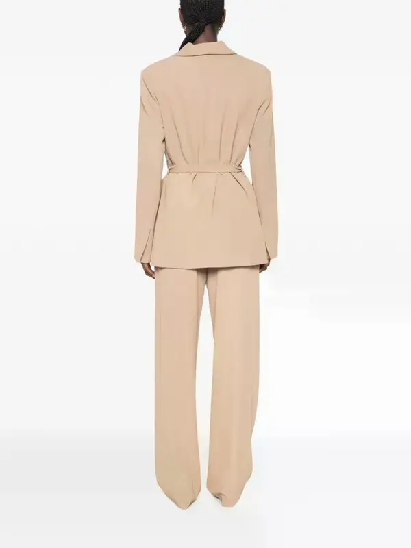 Imperial Belted Shawl-lapel Jacket