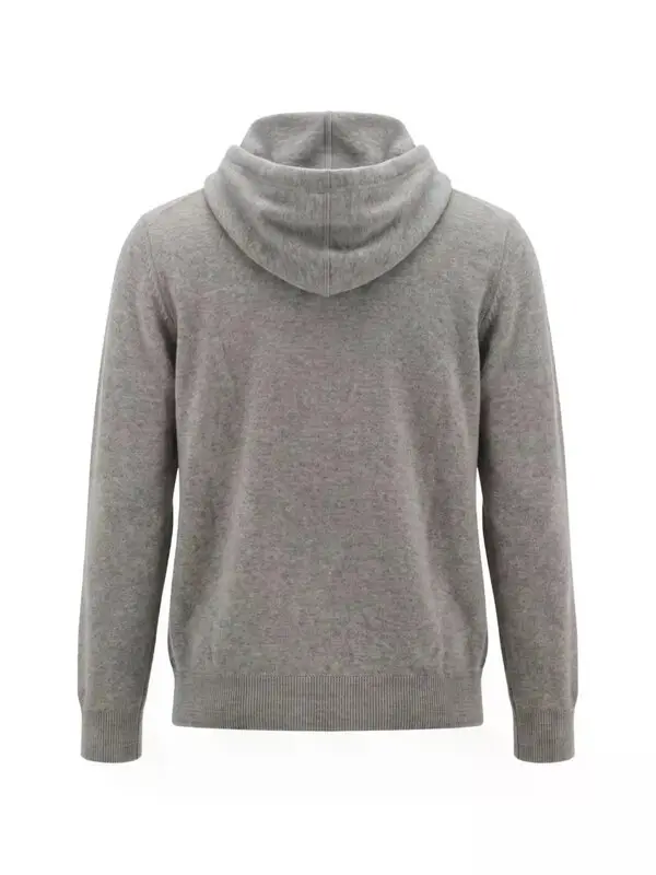 Brunello Cucinelli Zip-up Drawstring Hoodie