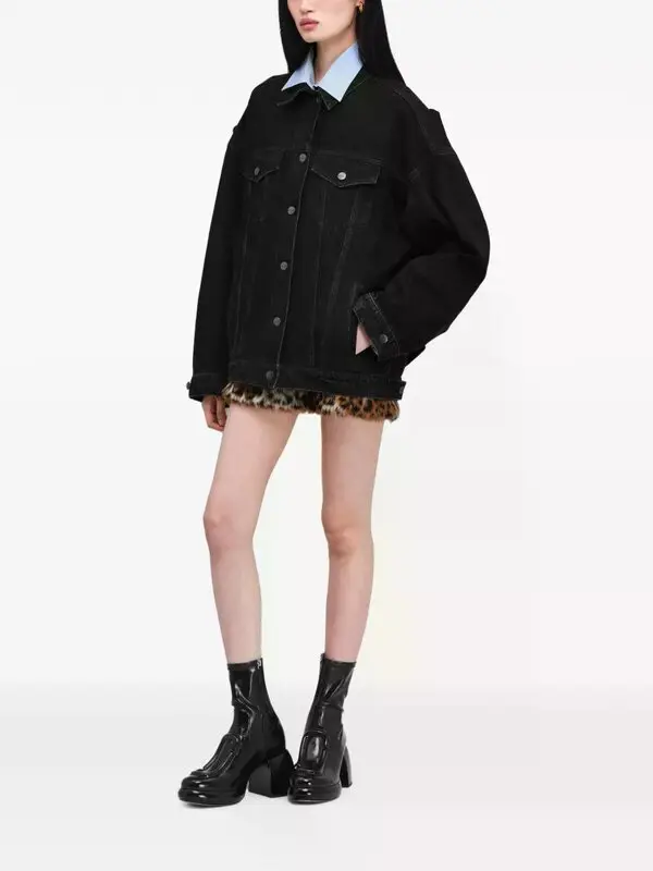Marc Jacobs Oversized Bow Trucker Jacket