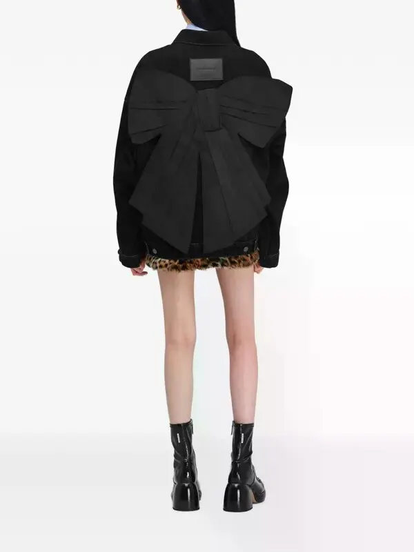 Marc Jacobs Oversized Bow Trucker Jacket