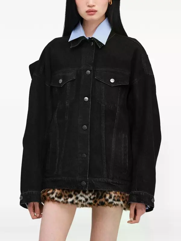 Marc Jacobs Oversized Bow Trucker Jacket