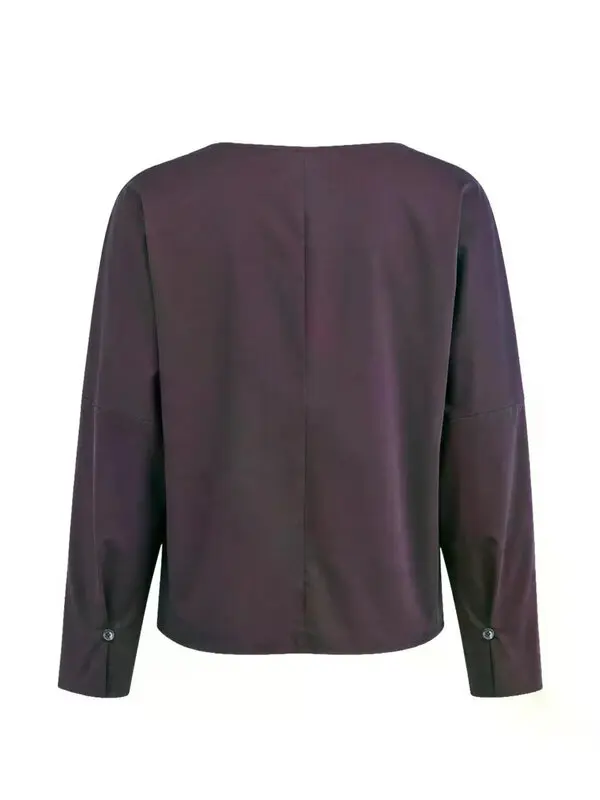 Liviana Conti Button-cuff Long-sleeve Top