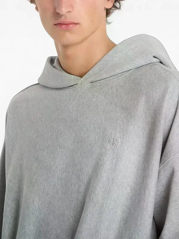 Calvin Klein Logo-embroidered Hoodie
