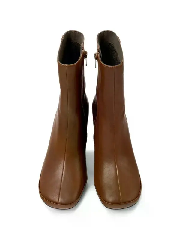 Camper Right Left Leather Ankle Boots