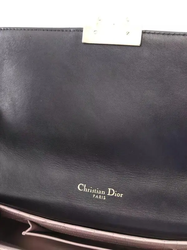Dior 2000-2026 Medium Lambskin Cannage Miss Flap Shoulder Bag