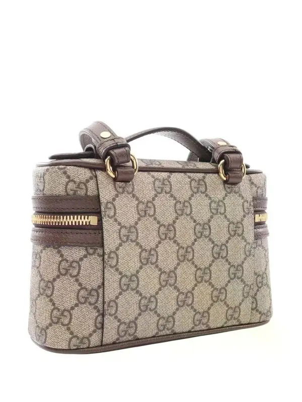 Gucci 2016-2026 Small Gg Supreme Web Ophidia Vanity Bag Satchel