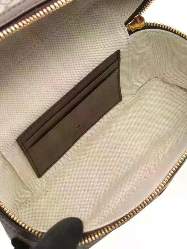 Gucci 2016-2026 Small Gg Supreme Web Ophidia Vanity Bag Satchel