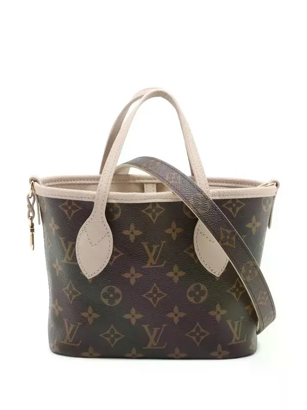LOUIS VUITTON 2021-2026 Monogram Neverfull Bandouliere Inside Out Bb Satchel