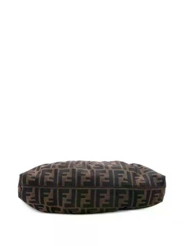Fendi Chef Flap Zucca Canvas Shoulder Bag