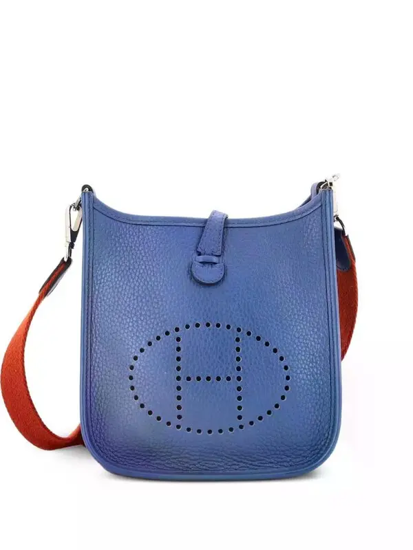 Hermès Evelyne Bag Gen Iii Clemence Tpm Cross Body Bag - Blue