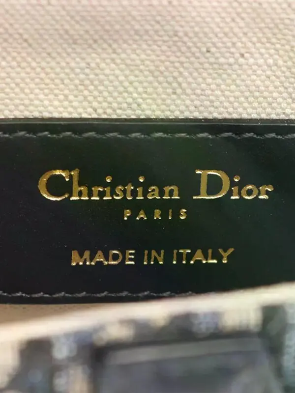Dior 2010-2026 Mini Oblique Canvas Saddle Bag Satchel