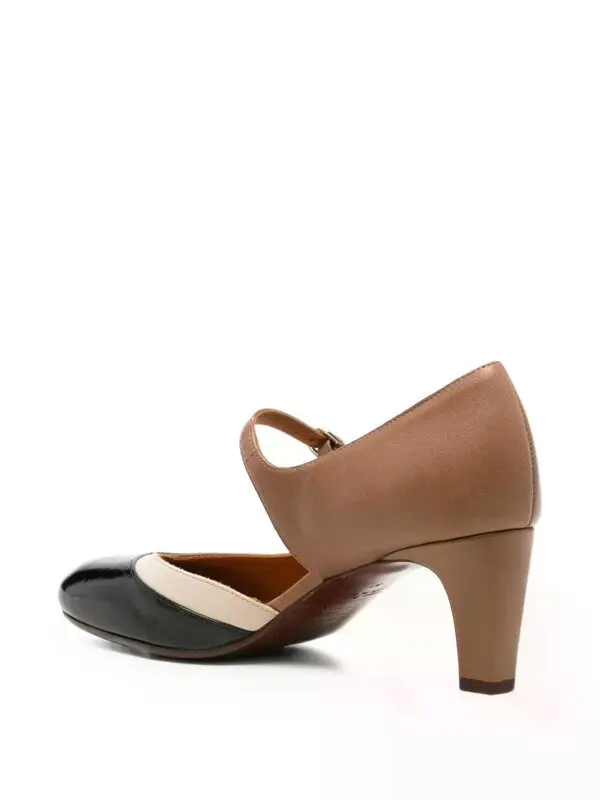 Chie Mihara Colour-block Buckle-fastening Pumps