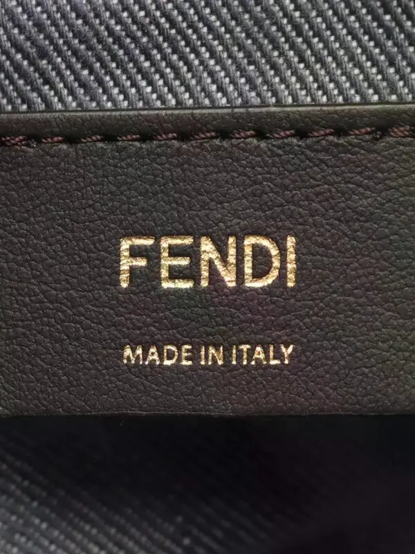 Fendi 2010-2026 Zucca Canvas Mamma Baguette Satchel