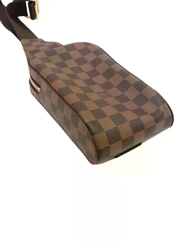LOUIS VUITTON 2004 Damier Ebene Geronimos Crossbody Bag