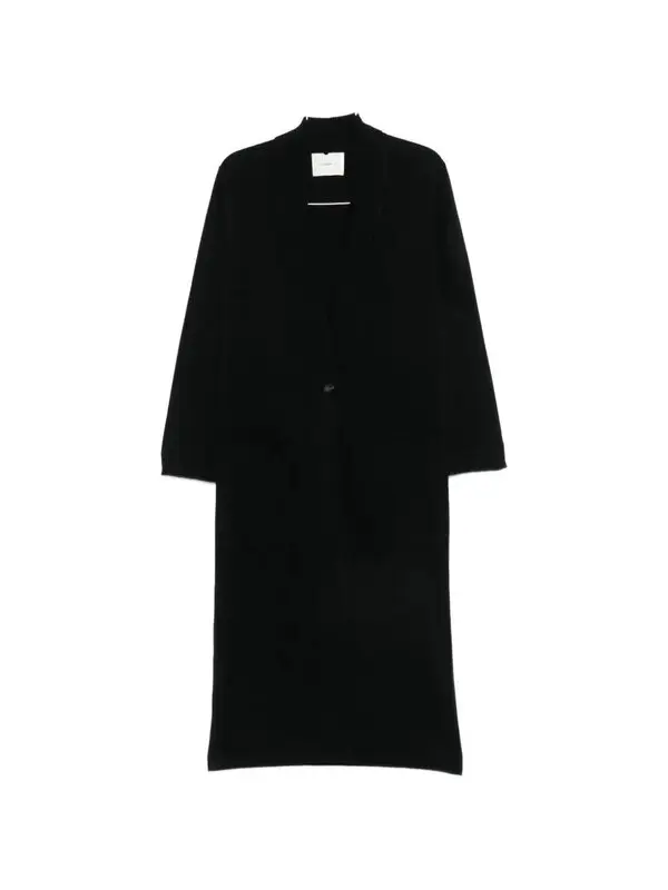 LISA YANG Emei Button-fastening Longline Cardigan