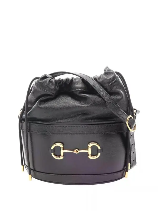 Gucci 2016-2026 Leather Horsebit 1955 Bucket Bag