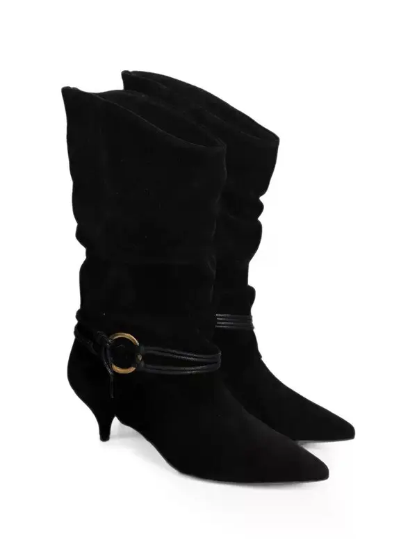 ALCHIMIA Ring-detail Suede Boots