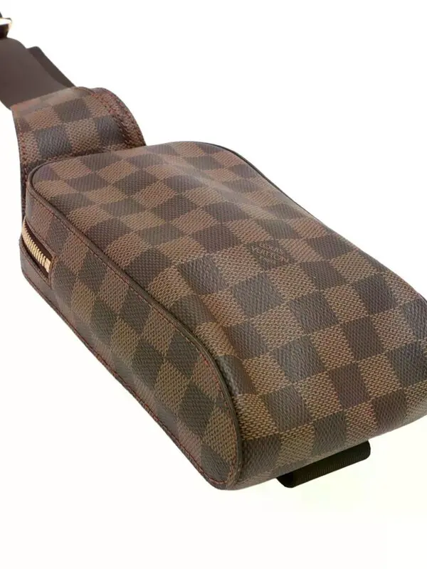 LOUIS VUITTON 2005 Damier Ebene Geronimos Crossbody Bag