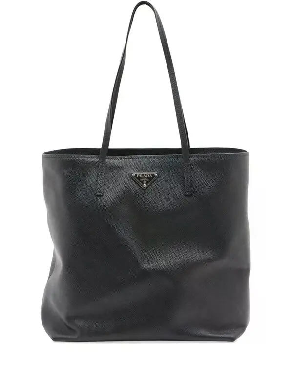 Prada 2013-2026 Saffiano Cuir Tote Bag - Black