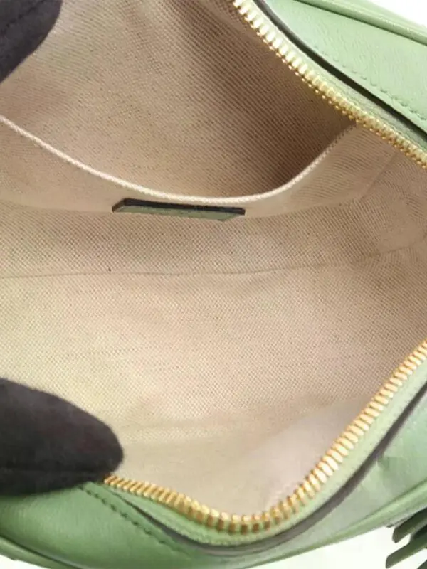 Gucci Small Blondie Cross Body Bag - Green