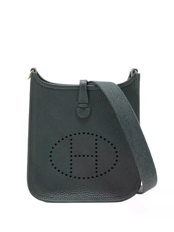 Hermès 2024 Clemence Evelyne 16 Amazone Crossbody Bag - Green