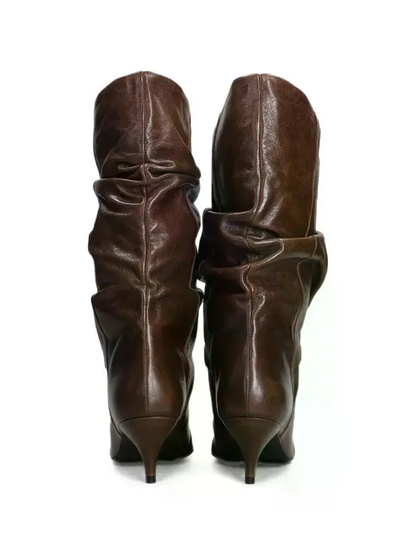 ALCHIMIA Slouchy Pointed-toe Boots