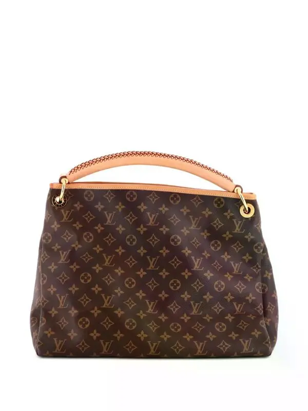 LOUIS VUITTON Artsy Handbag Monogram Canvas Mm Hobo Bag - Brown