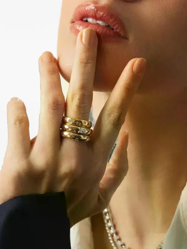 Kwiat Cobblestone Wide Band Ashoka® Diamond Ring