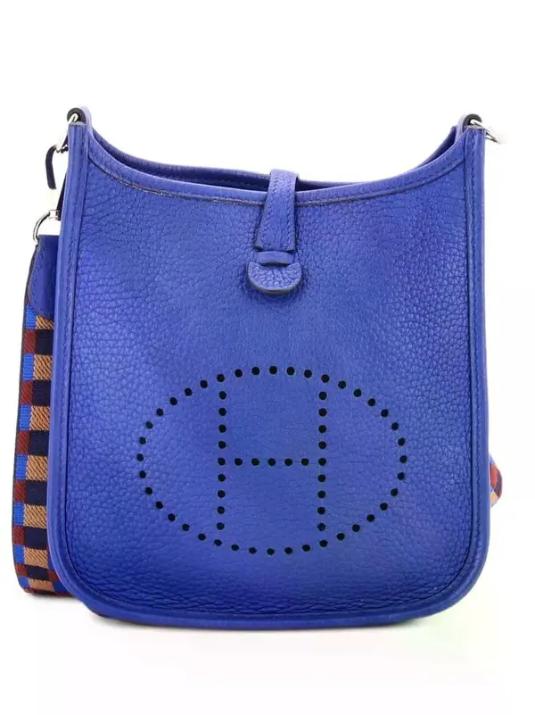 Hermès Evelyne Bag Gen Iii Clemence Tpm Cross Body Bag - Blue
