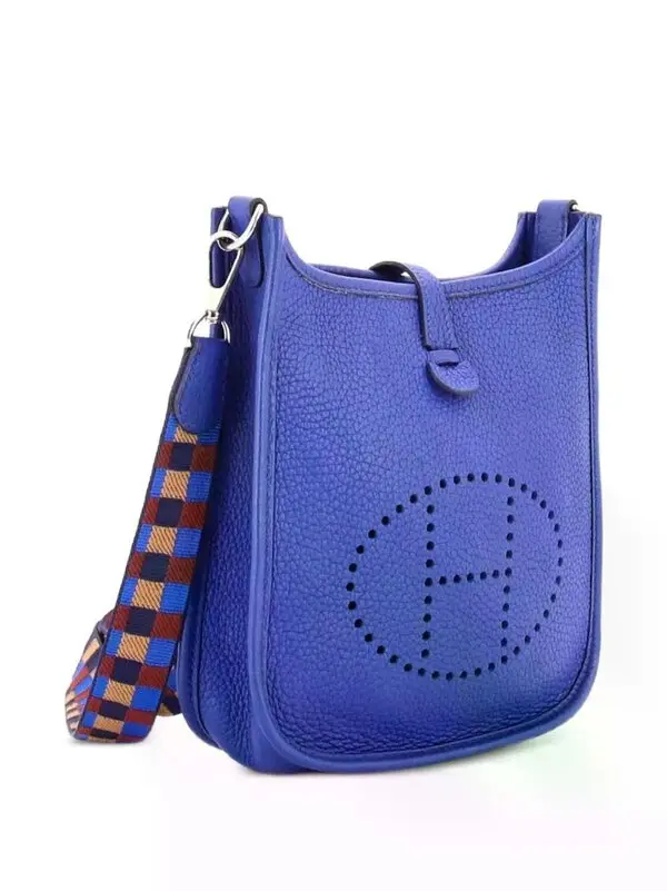 Hermès Evelyne Bag Gen Iii Clemence Tpm Cross Body Bag - Blue