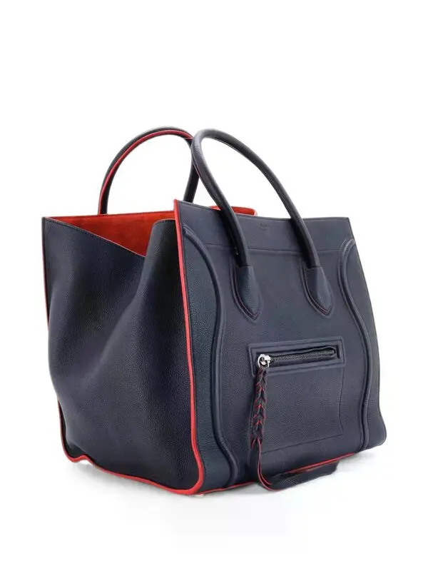 Celine Luggage Bag Grainy Leather Mini Tote Bag