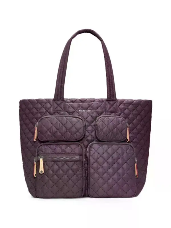 Mz Wallace Large Metro Travel Quilted Tote Bag
