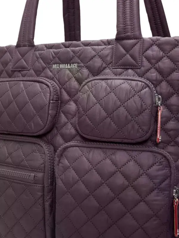 Mz Wallace Large Metro Travel Quilted Tote Bag