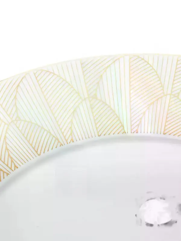 Christofle Malmaison Impériale Geometric-pattern Dinner Plate